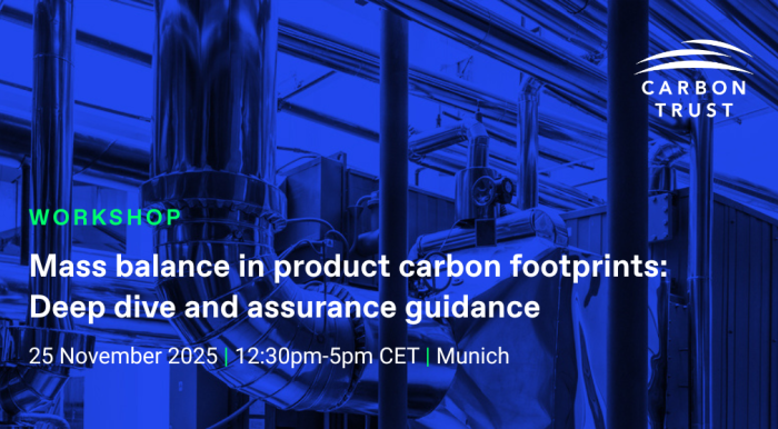 Mass balance in product carbon footprints: Deep dive and assurance ...
